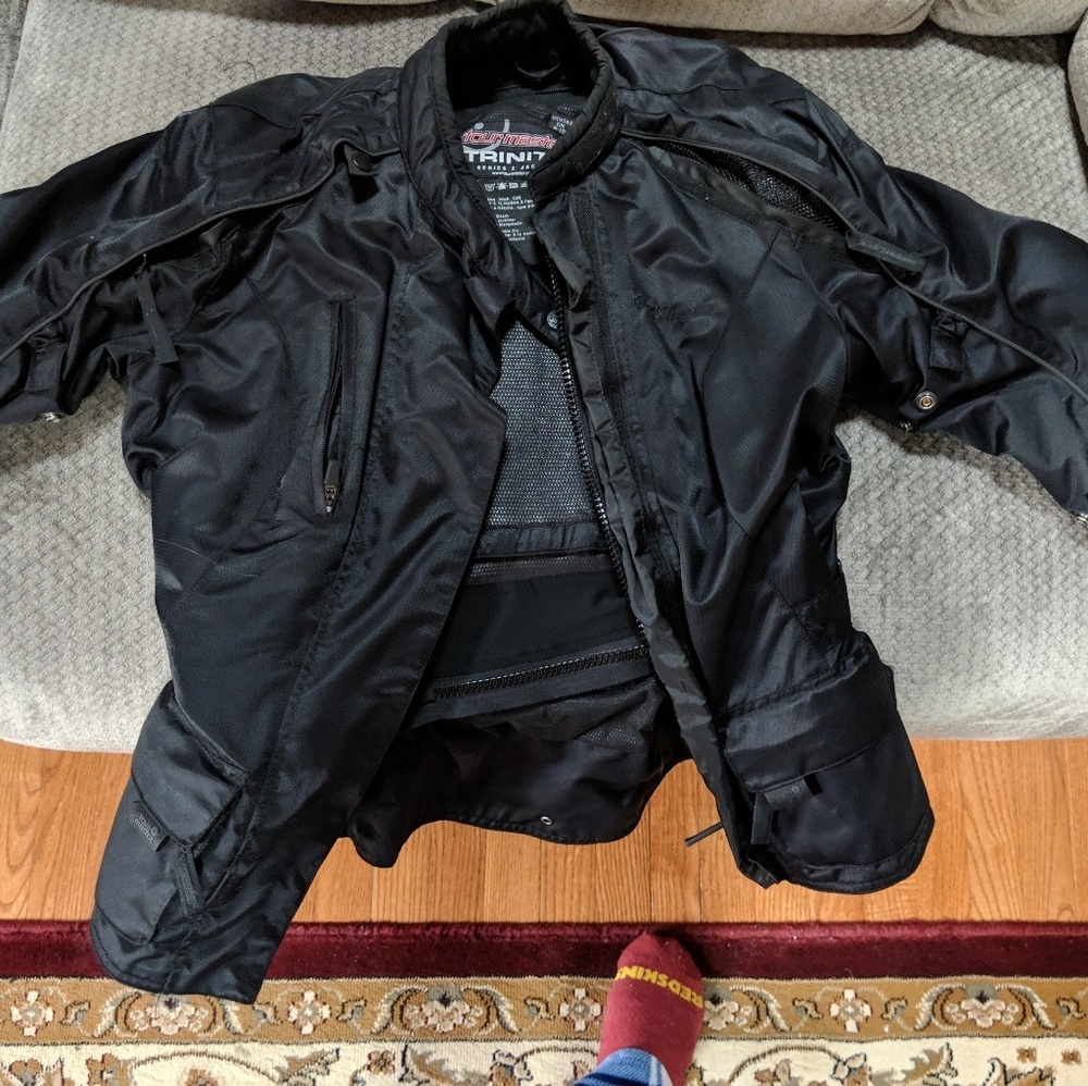 Tourmaster Trinity Motorcycle Jacket Women's S - Gem